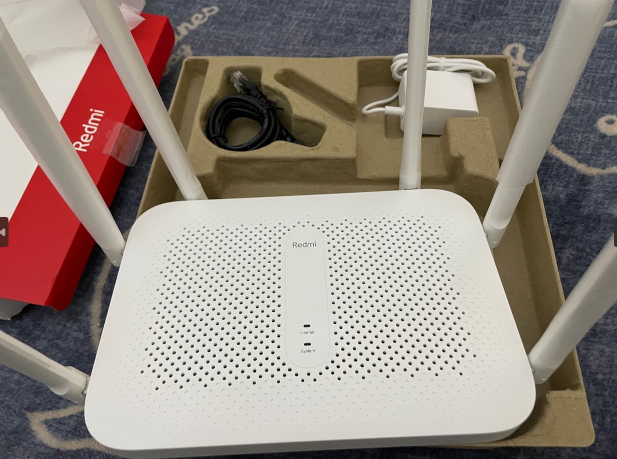 小米Redmi（红米）AC2100路由器开箱图片 | 柴郡猫