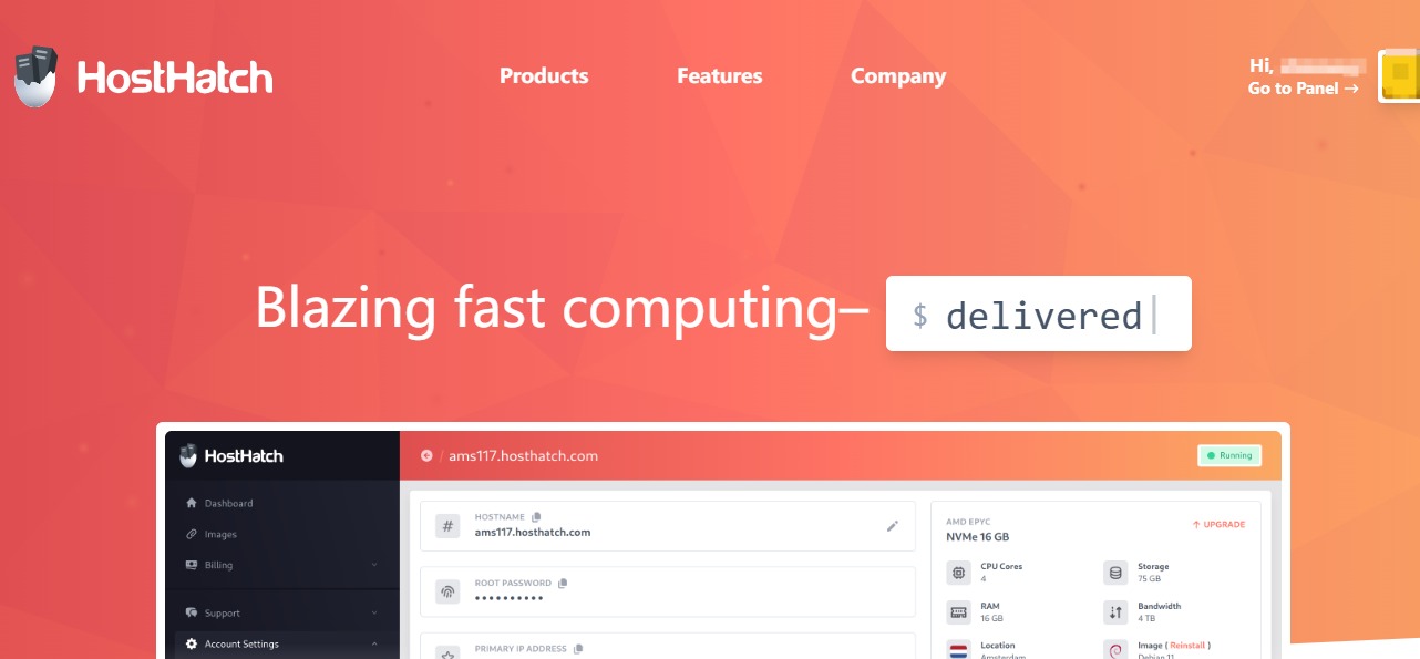 HostHatch美国芝加哥AMDNVMe VPS 48小时限时促销 | 柴郡猫