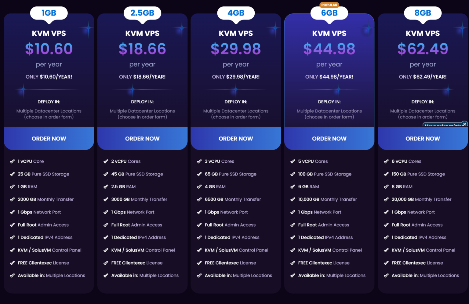 RackNerd–2025黑色星期五促销，10.60美元年起 | 柴郡猫