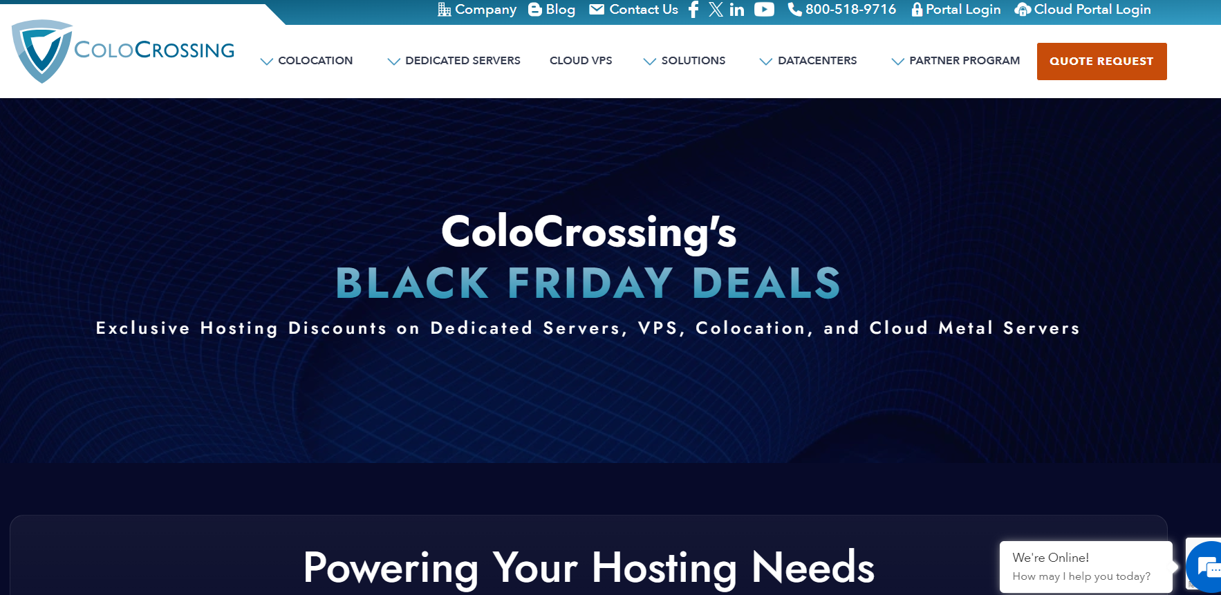 ColoCrossing–2025黑色星期五促销，VPS五折，物理机148美元年 | 柴郡猫